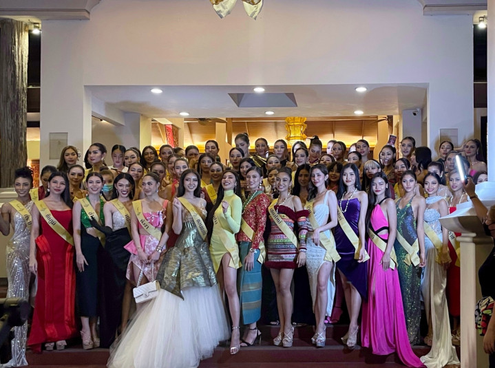 Konlanna : ต้อนรับ ผู้เข้าประกวดมิสแกรนด์ไทยแลนด์ทั้ง 77 จังหวัด