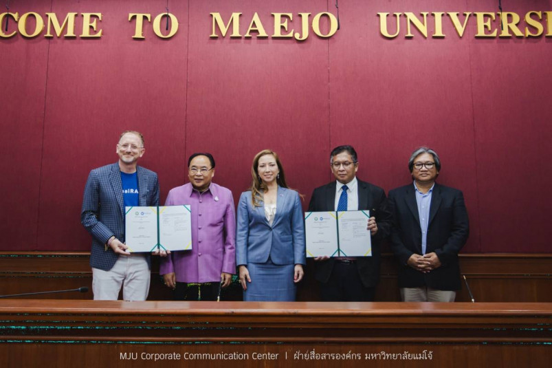 Konlanna : ม.แม่โจ้ MOU ร่วมกับ USDA Regional Agriculture Innovation Network (RAIN) ส่งเสริม ...